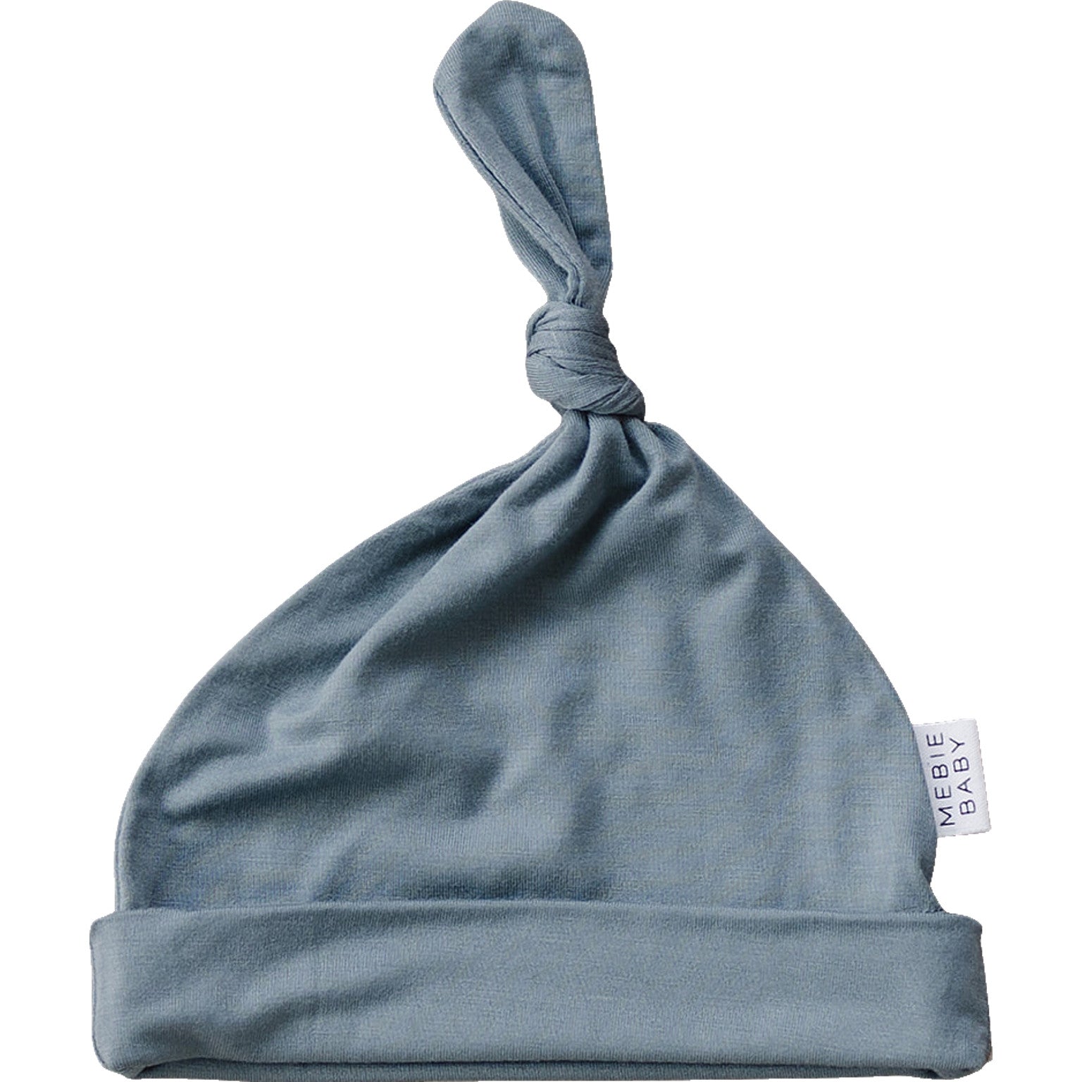 Dusty Blue Bamboo Newborn Knot Hat – lala and cruz